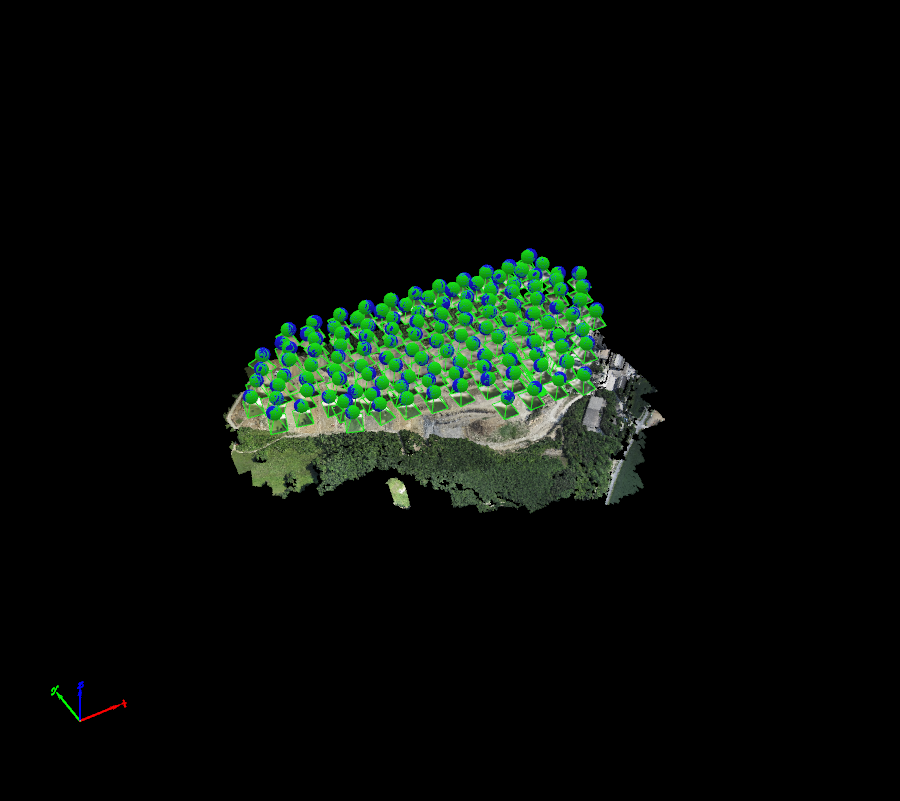 Menu View > rayCloud > Menu Bar -PIX4Dmapper